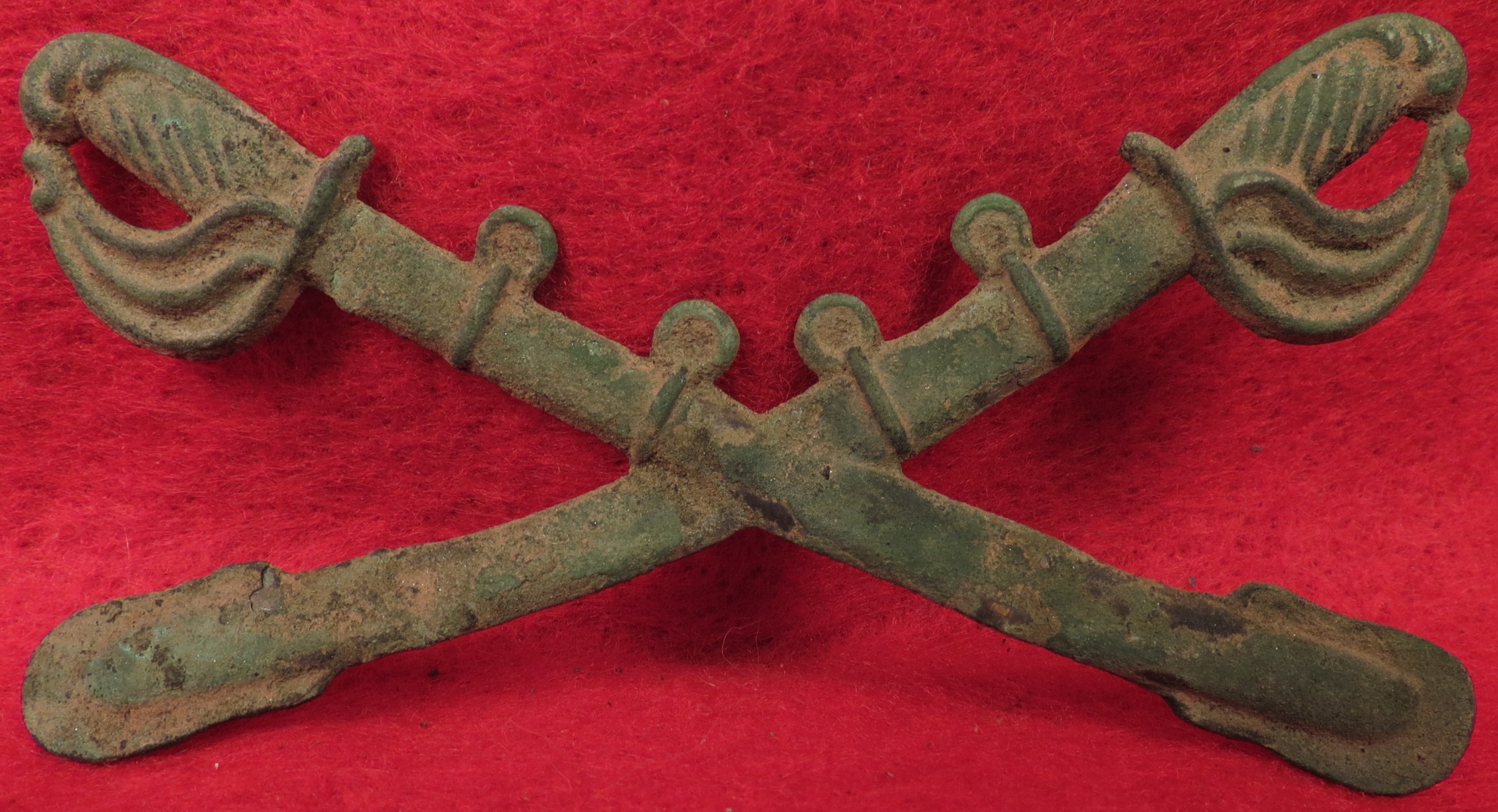 Civil War Swords Crossed
