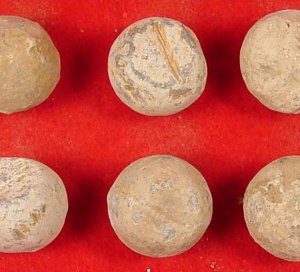 Ten .69 Caliber Round Balls