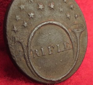 Regiment of Rifles Button