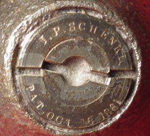 US 20 Pounder Parrott Shell - Schenkl Fuse