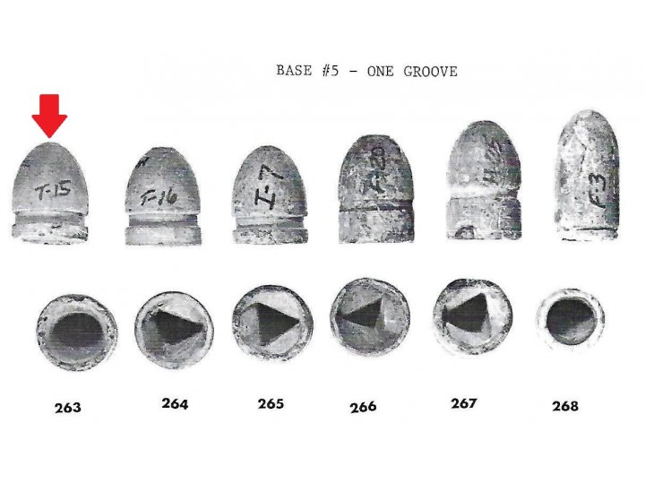 Confederate French Pattern .69 Caliber Rifled Musket Bullet - Rare ...