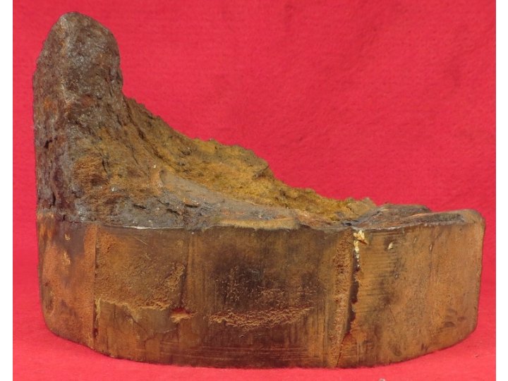 Huge Confederate Harding Shell Base with Copper Sabot