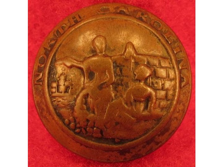 North Carolina State Seal Button