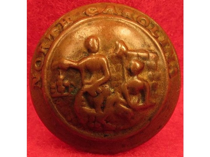 North Carolina State Seal Button