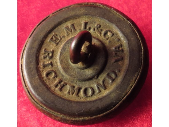 Confederate Infantry Button