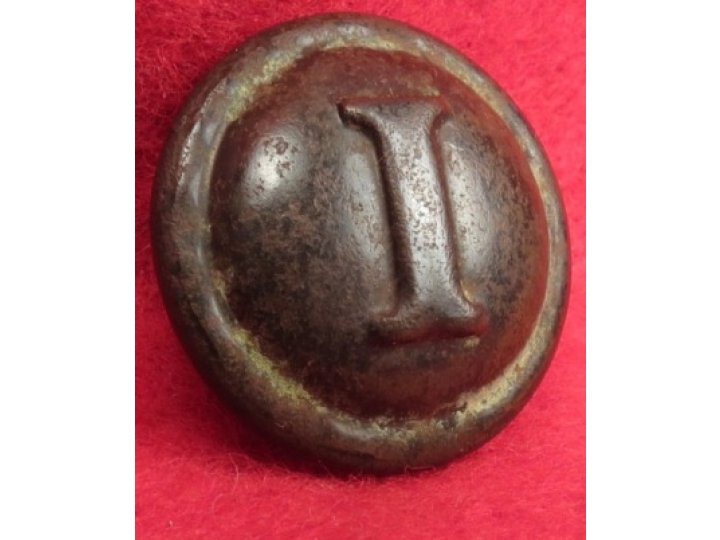 Confederate Infantry Button
