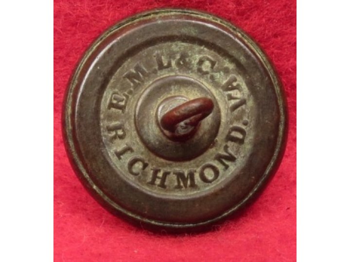 Confederate Infantry Button