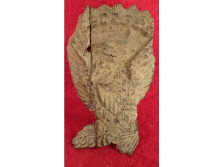 Enlisted Man's 1858 "Jeff Davis" Hat Pin