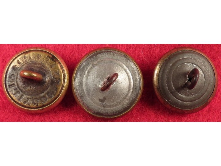 Three US Eagle Cuff Buttons