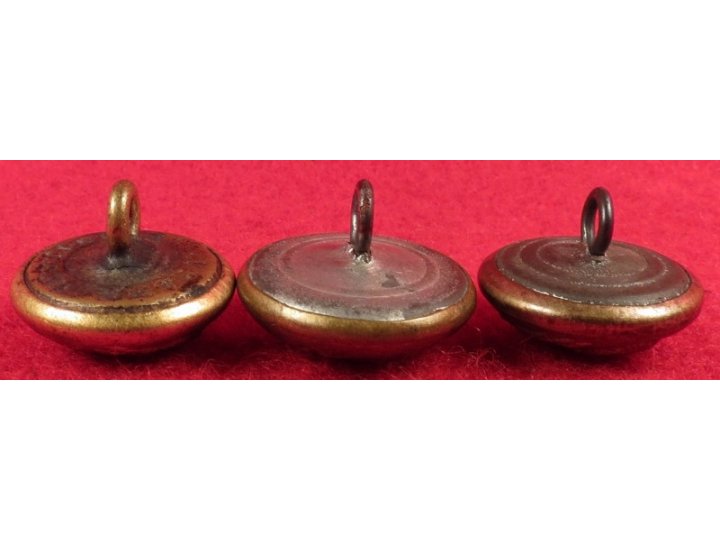 Three US Eagle Cuff Buttons