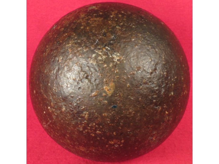 12 Pounder Solid Shot Cannonball