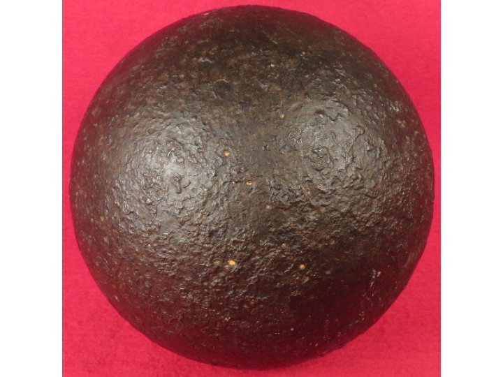 12 Pounder Solid Shot Cannonball