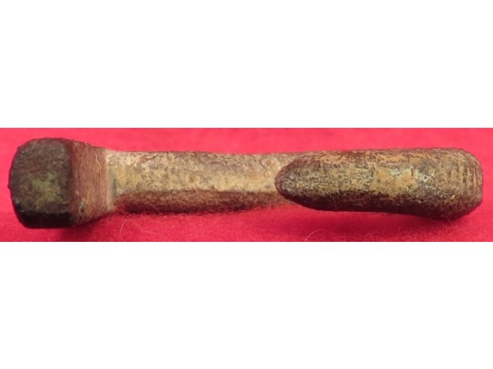 Confederate Isaacs Campbell Knapsack Buckle Half