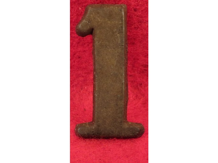 Regimental Number "1"