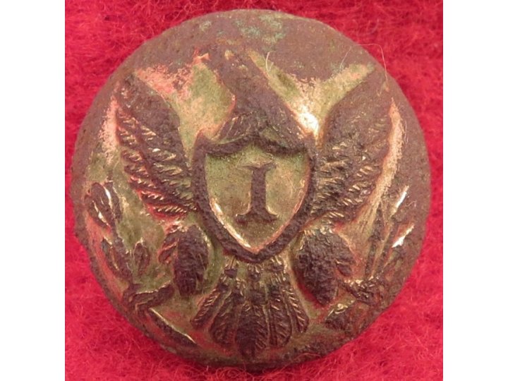 Federal Infantry Cuff Button