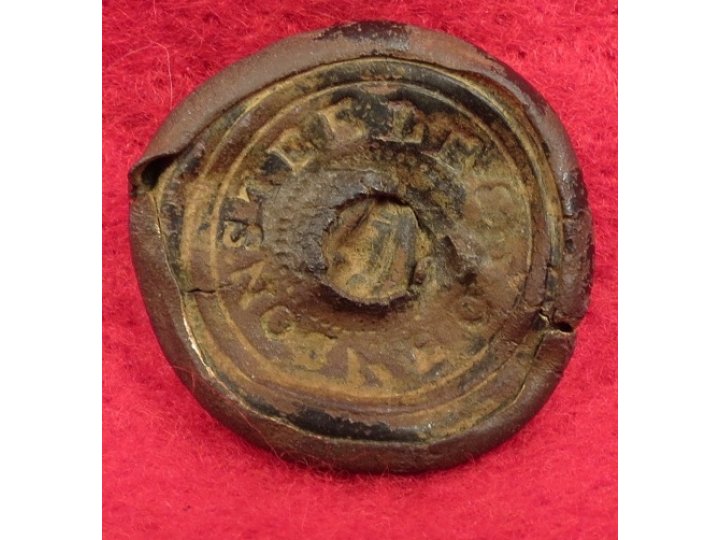 Hampton Military Academy Cadet Button