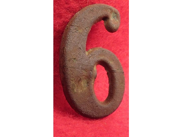 Regimental Number "6"