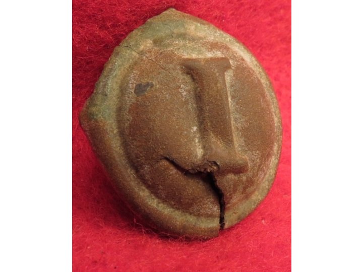 Confederate Infantry - Block "I" Button