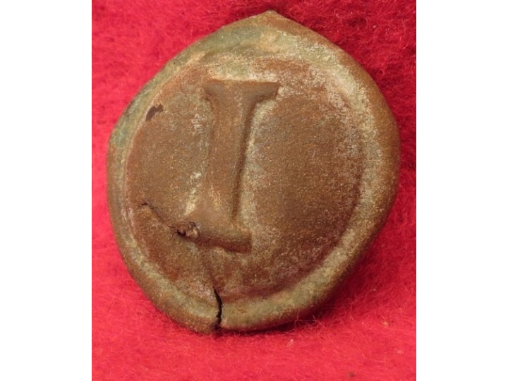 Confederate Infantry - Block "I" Button