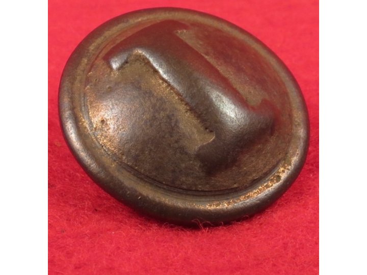 Confederate Infantry Coat Button - "Cast I" - Non-Excavated