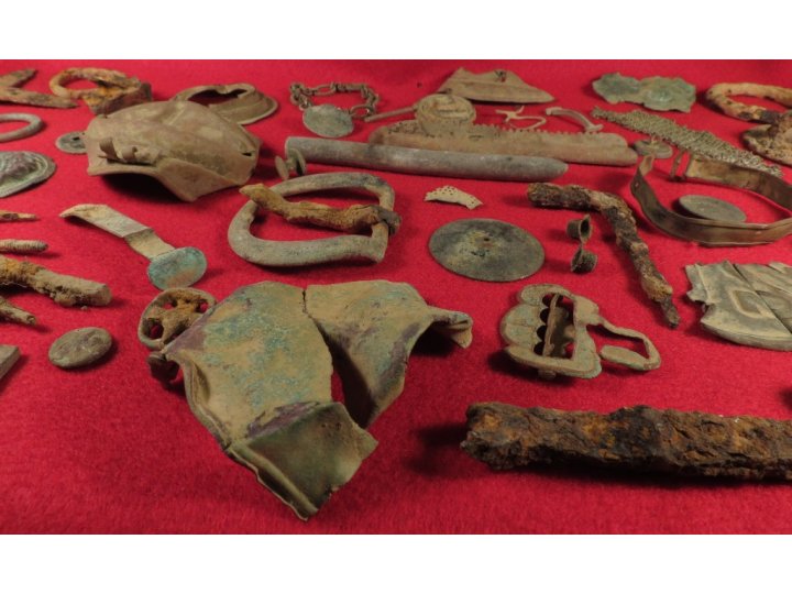 Excavated Camp and Home Site Relics