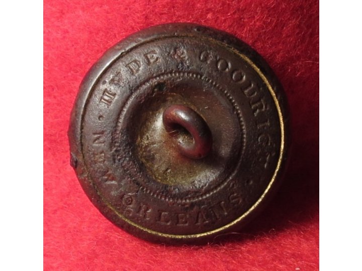 Louisiana State Seal Coat Button