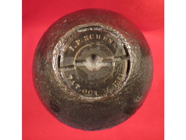 US 20 Pounder Parrott Shell - Schenkl Fuse