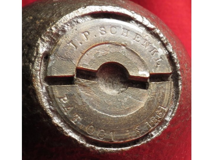 US 20 Pounder Parrott Shell - Schenkl Fuse