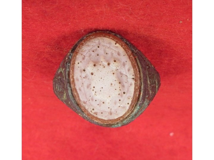 Large Excavated Fancy Ring