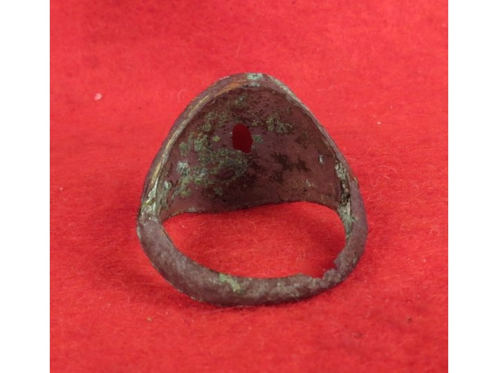 Large Excavated Fancy Ring