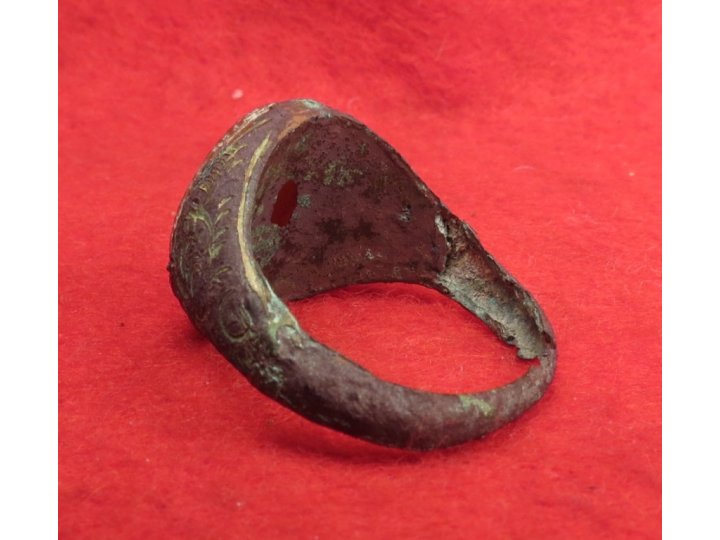 Large Excavated Fancy Ring