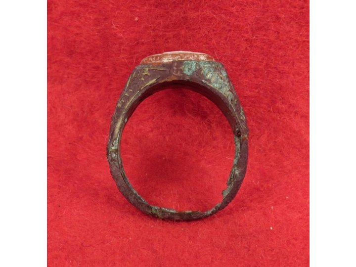 Large Excavated Fancy Ring